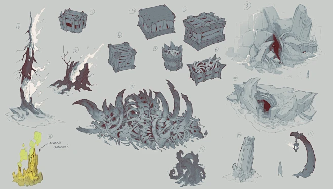 Hell props + Call outs, Baldi Konijn : A bunch of more props and ...