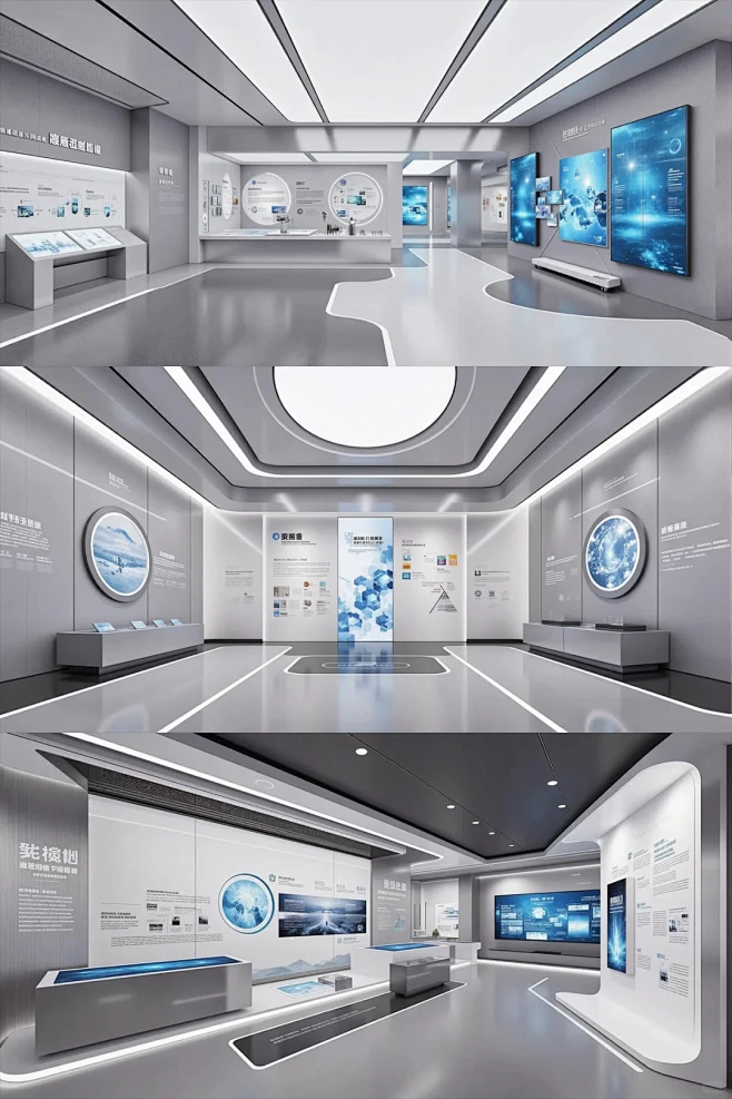 【第三期】AIGC科技展厅设计_6_AIGC展览设计_来自小红书网页版-花瓣网