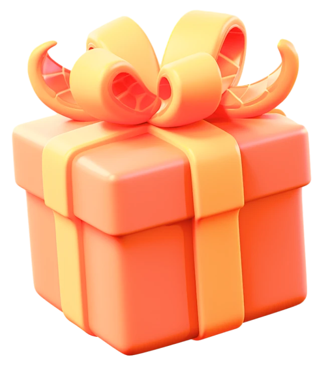 pengsimin_Make_a_dragon_horn_gift_box_3Dicon_simple_cartoon_cla ...