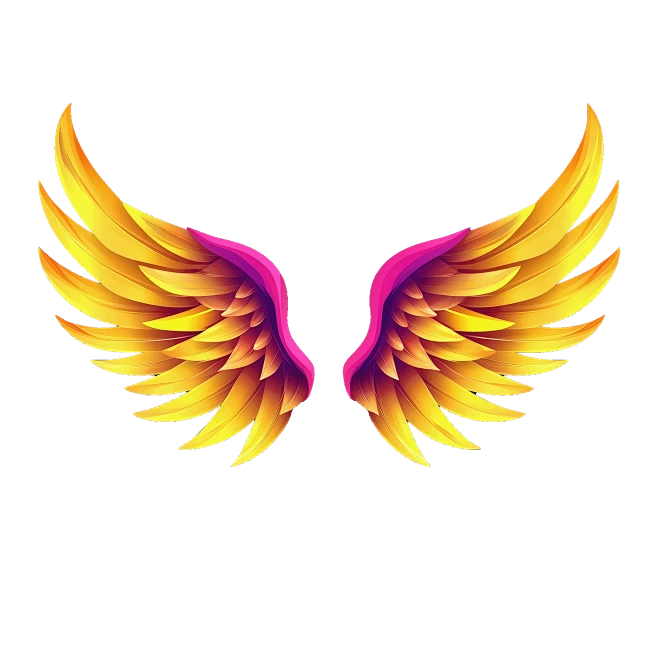 lxeghat55_Random_logo_wings_design_commercial_use_blank_backgro ...