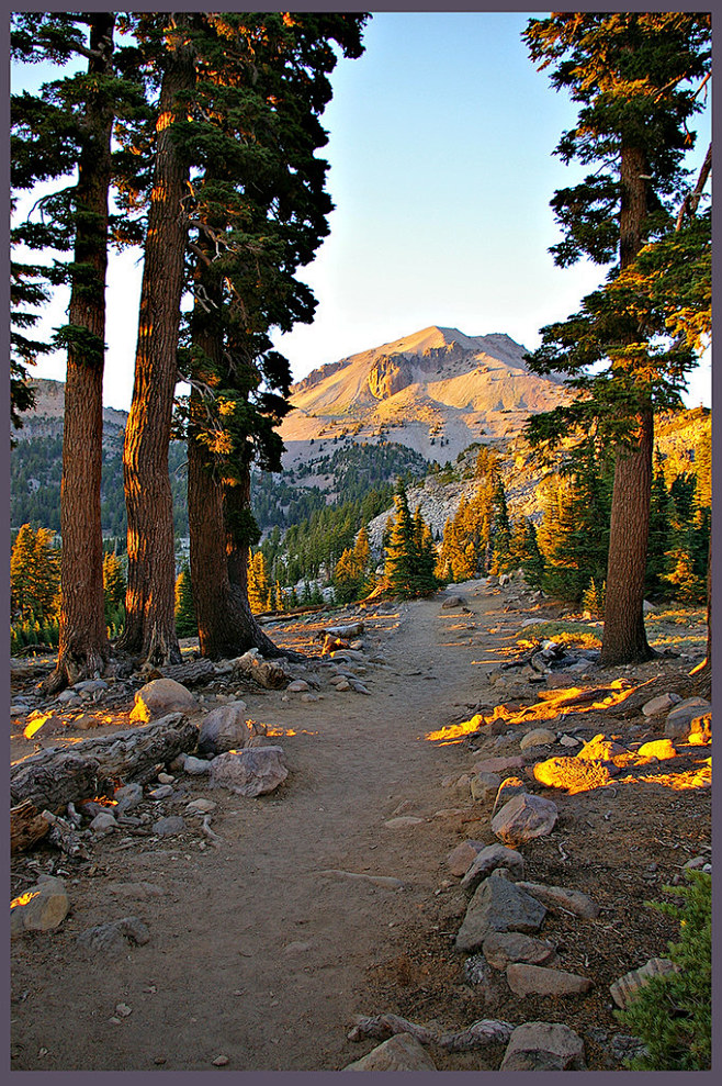 Mt. Lassen National Park, CA : Taken from the trail that leads to ...