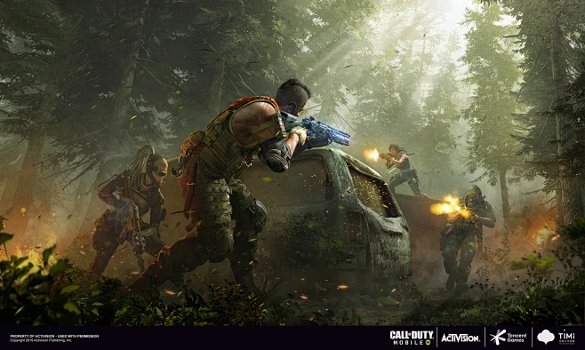 CODM KV ILUSTRASTION-花瓣网