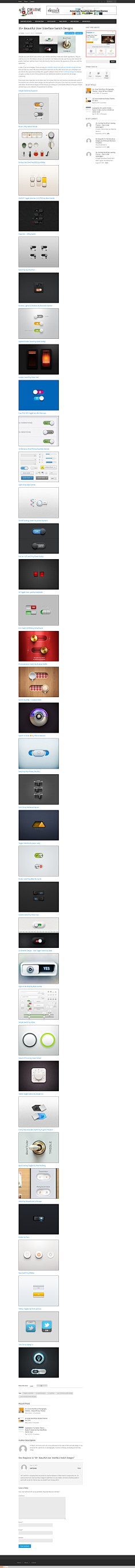控件/部件-花瓣网|陪你做生活的设计师 | nterface Switch Designs - Creative CanCreative Can