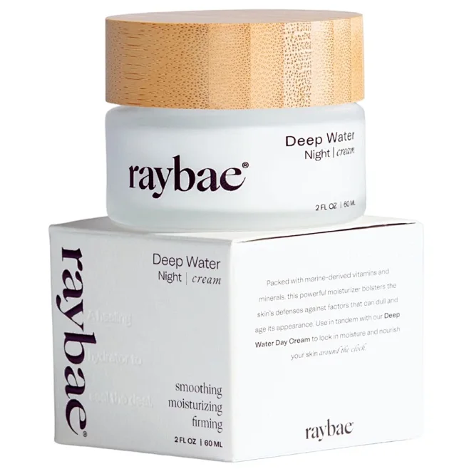 Amazon.com: Raybae's Deep Water Night Cream - Hyaluronic Acid Anti ...