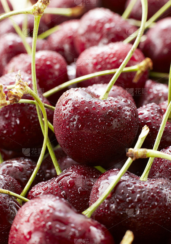 樱桃,甜食,特写,垂直画幅,水果,无人,2015年,清新,背景,摄影