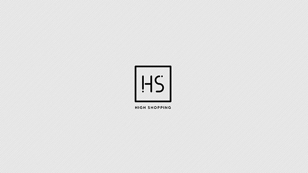 HS - High Shopping Logo : HS Logo主要設計了三類方案，根據客戶需求，對HS兩個字母進行字體設計，分別具有灵動 ...