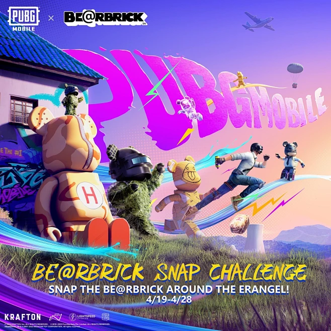 Show off some bear flair in the air! Record your best gameplay by 4.28 with the new BE@RBRICK ...