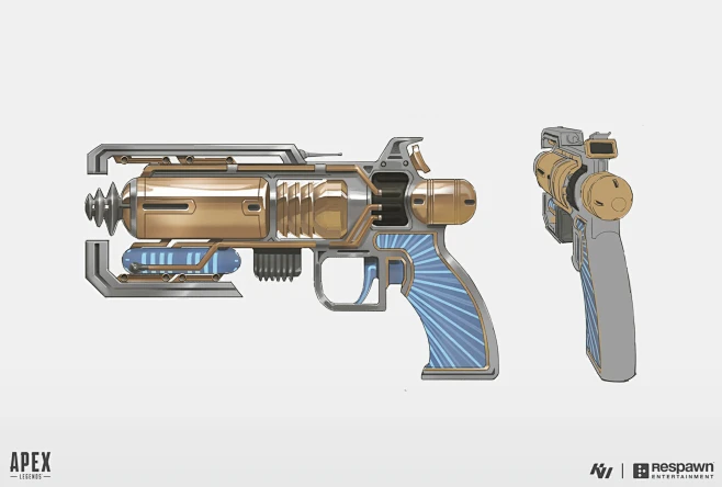 Apex Legends: RE-45 / Wingman legendary skins, Kejun Wang : Legendary ...