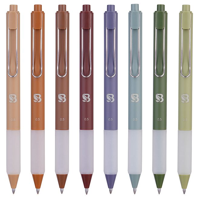 Amazon.com: BLIEVE - Earthy Colored Gel Pens With Cool Matte Finish ...
