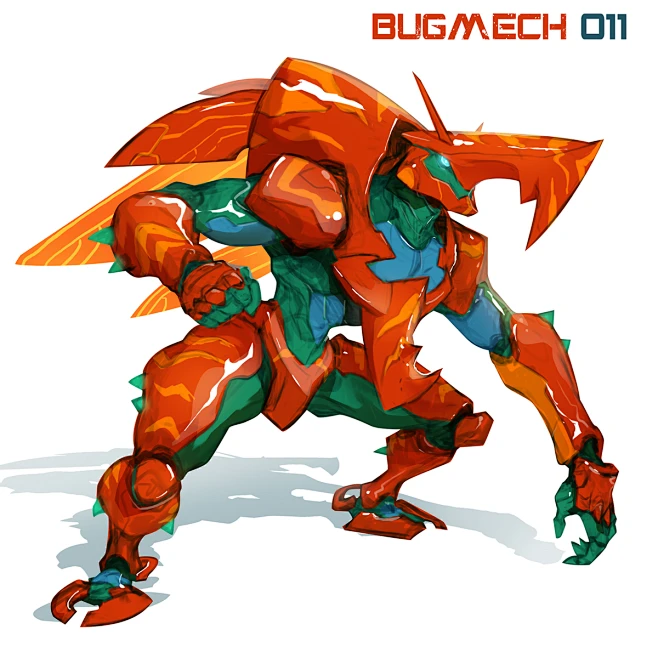 BugMechs : I love drawing robots and mechas, and I've always liked and ...