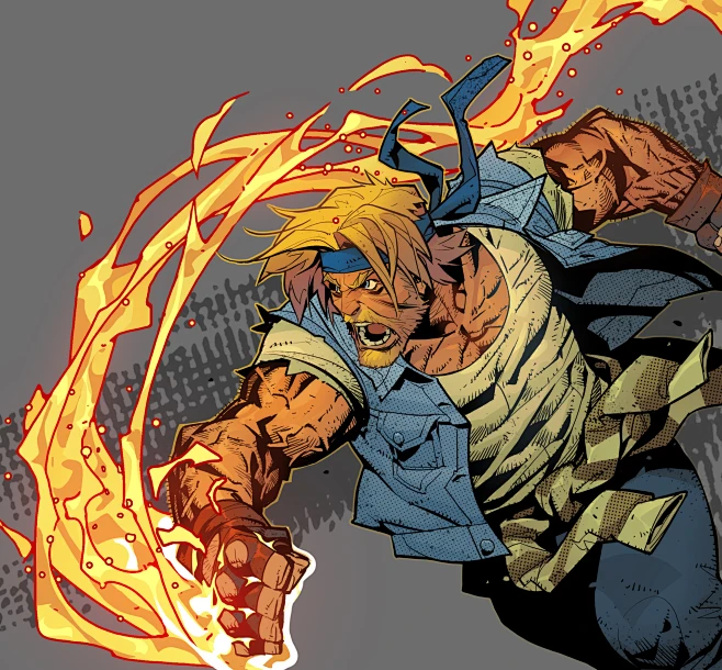Axel STONE from Street of Rage4-花瓣网