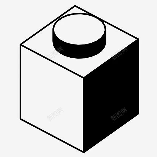 乐高积木积木建筑图标 免费下载 页面网页 平面电商 创意素材-花瓣网