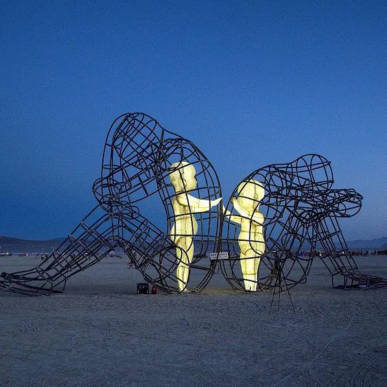 Alexandr Milov Sculpture From Burning Man 2015 Addresses The Painful ...