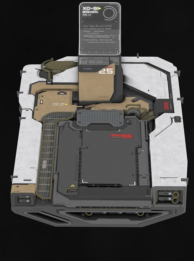 UE4 Tiling Texture Scifi Diorama Design, Alex Senechal : I created this ...
