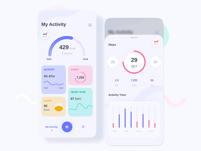 UI设计app ui界面设计健康