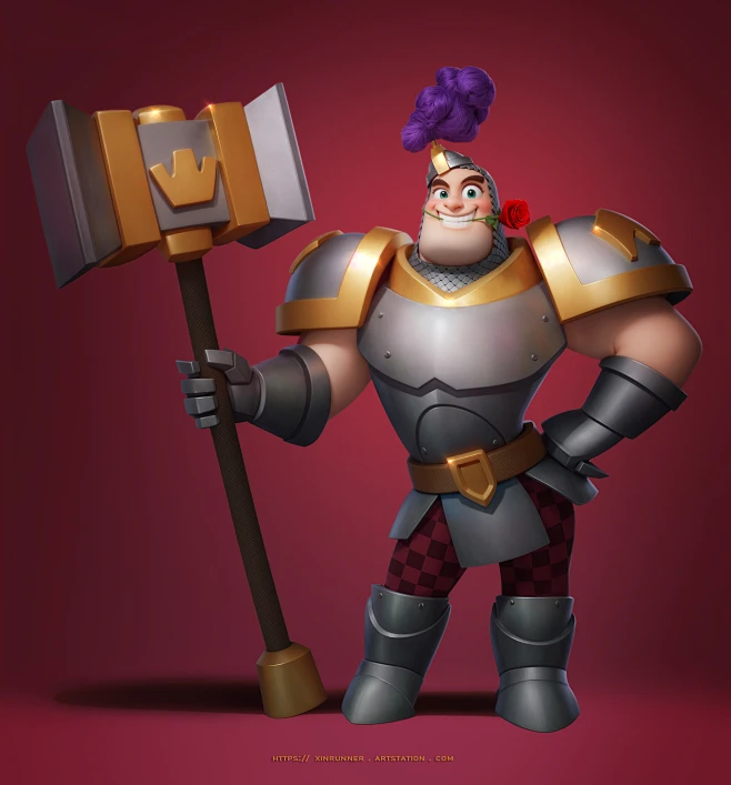 rose knight图片_美式q版图片素材-花瓣网