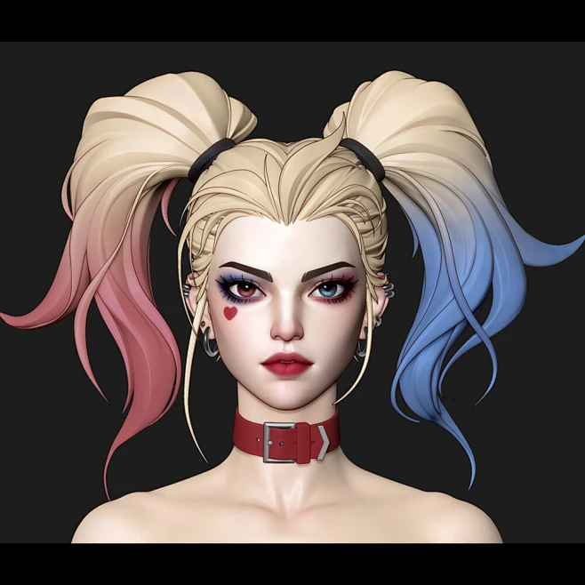Harley Quinn-花瓣网