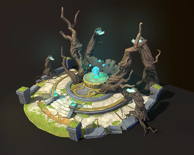 Forest altar, D z : A practice-花瓣网