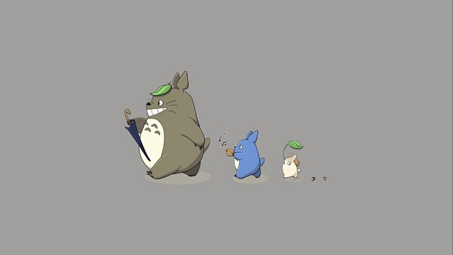 唯美的动漫龙猫高清壁纸