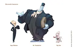 discworld terry pratchett ILLUSTRATION cartoon Character design Плоский ...