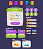 ArtStation - Casual Mobile Game UI Exploration, Duds Flausino-花瓣网