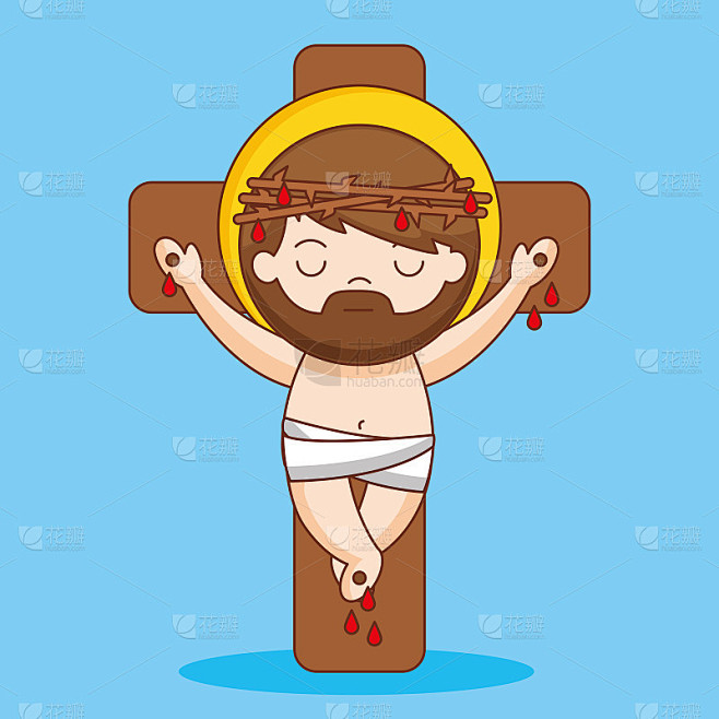 耶稣被钉在十字架上