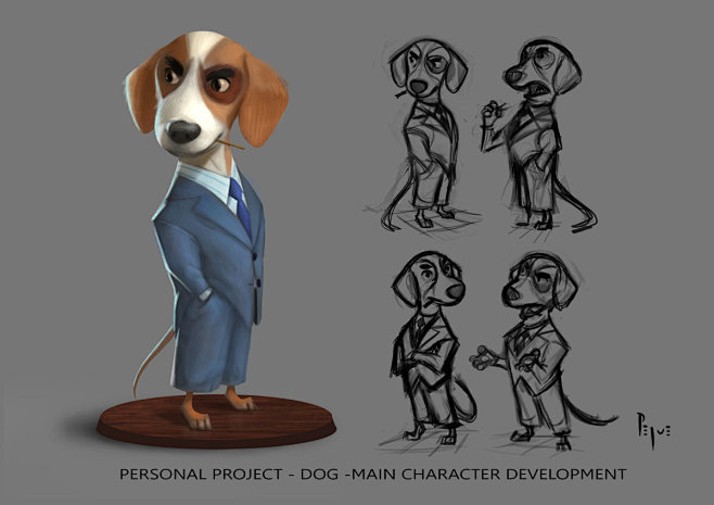 character exploration for personal project, Fernando Peque : character ...