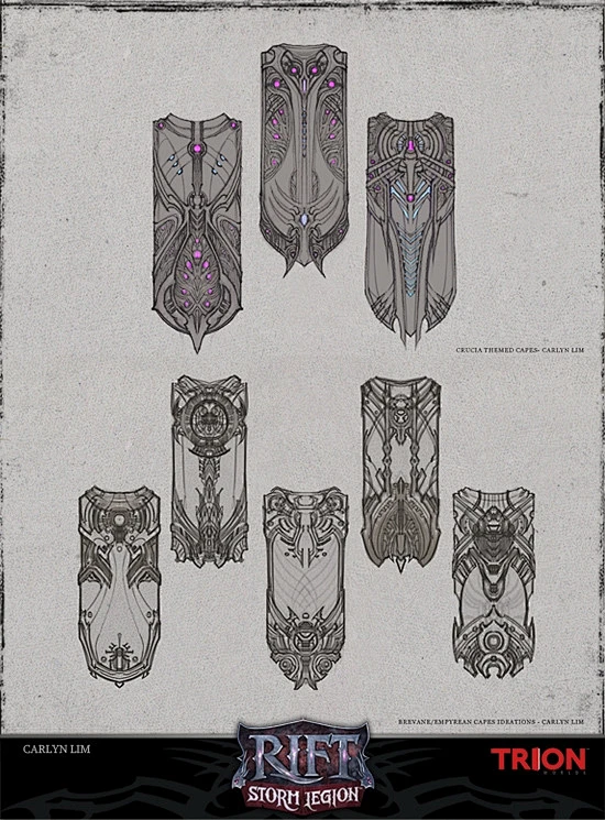 RIFT- Cape sketches-花瓣网