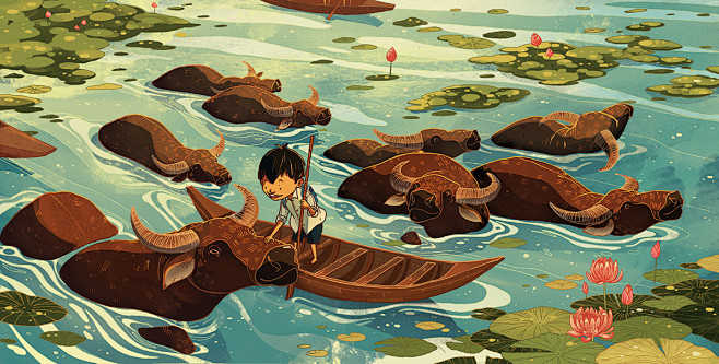 Huynh Kim Lien kaa My first day Phung Nguyen Quang Picture book