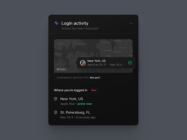 login activity