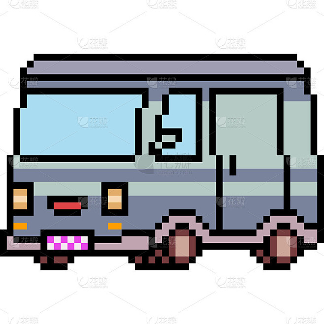 矢量像素艺术卡通