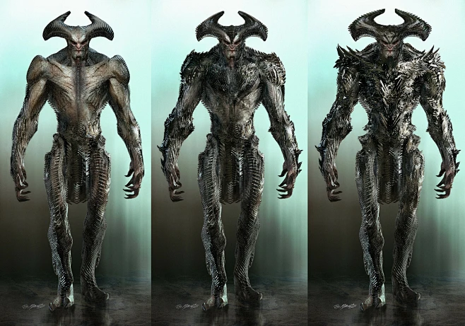 Steppenwolf Concept Art for Batman Vs Superman and Justice League ...