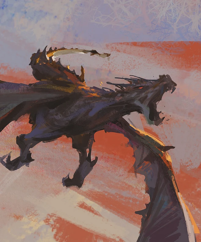 dragon practice-花瓣网