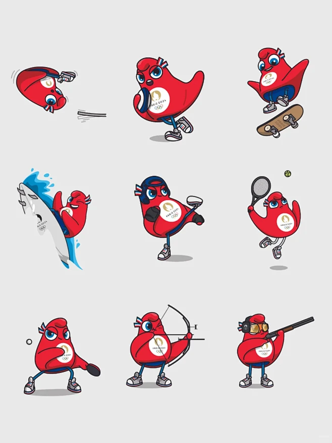 2024巴黎奥运会吉祥物——弗里热 - 小红书-花瓣网