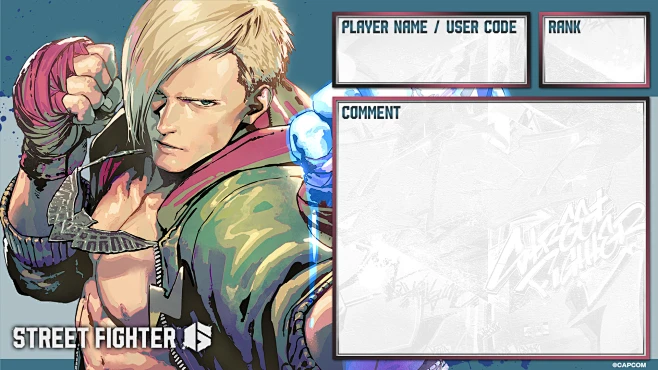 STREET FIGHTER 6 Profile Card | NEWS | STREET FIGHTER 6 | CAPCOM ...