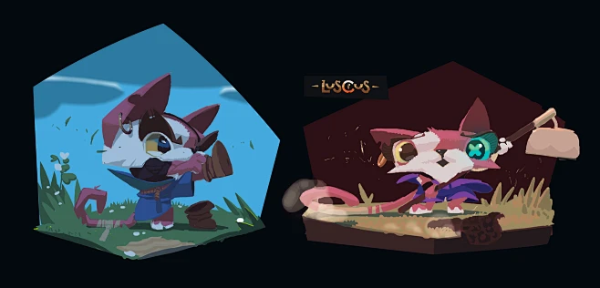 Behance 上的 Luscus characters concept (2016-2018)-花瓣网