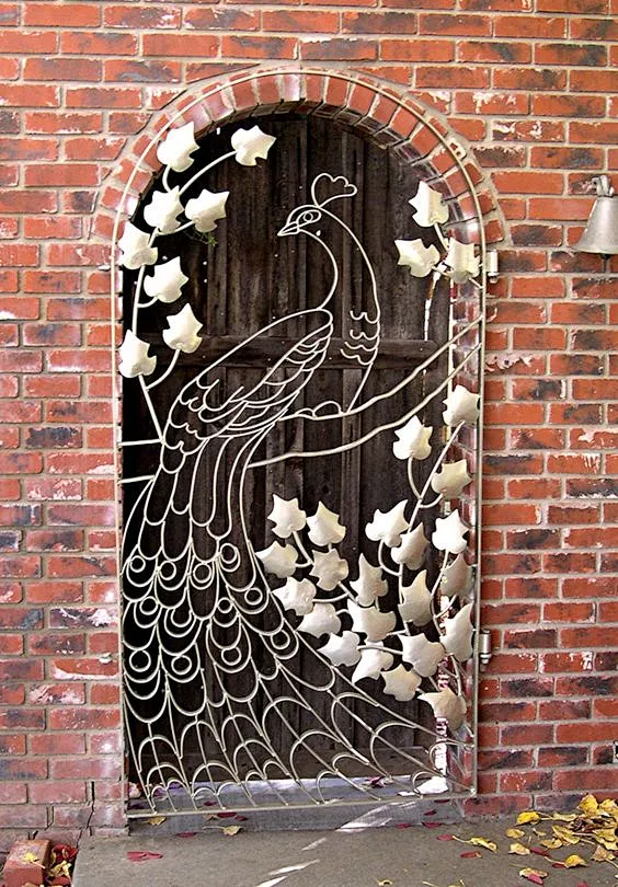 peacock iron | RAWHIDE IRON WORKS - Gates-花瓣网