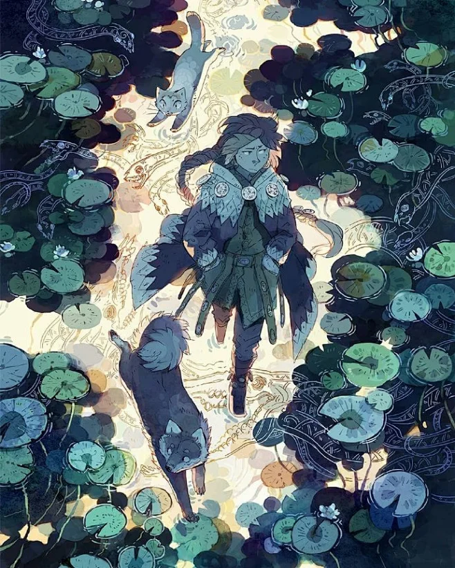 漫画家、插画师 Minna Sundberg-花瓣网