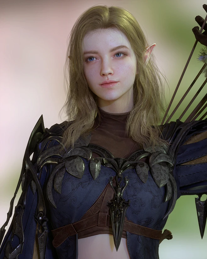 Elf Archer-花瓣网