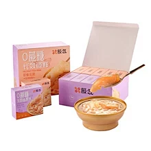 【胶気】0蔗糖椰香银耳燕麦味即食花胶108g/盒鱼胶孕妇滋补-tmall.com天猫-花瓣网