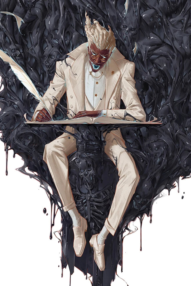 Booker, the Ghost Writer-花瓣网