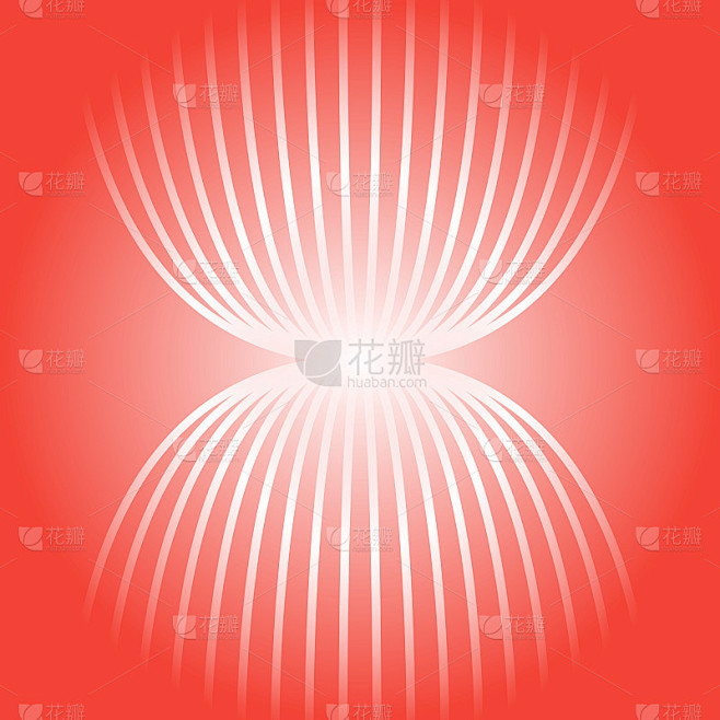 Abstract line red color background