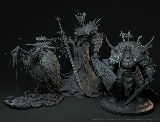 Skeleton King-花瓣网