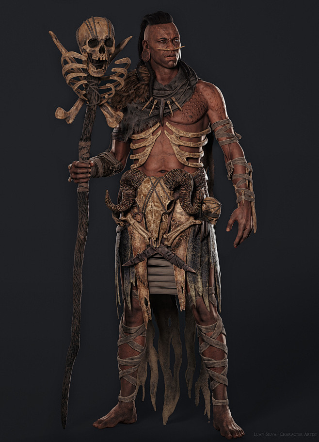 African Shaman Realtime Character (4)