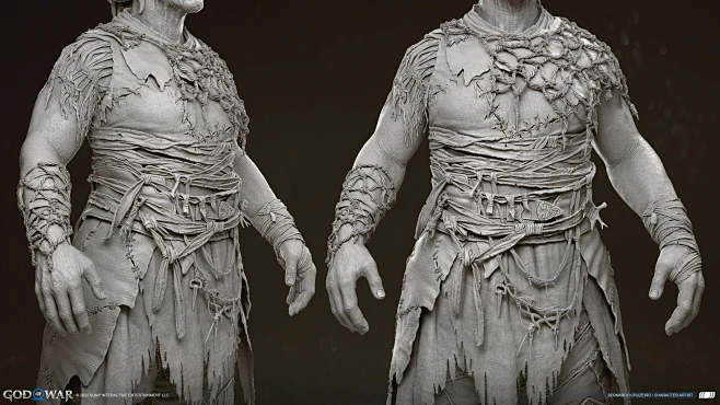 {游戏系列}美国God of War:战神（UI,角色，场景）图片_游戏战神图片素材-花瓣网