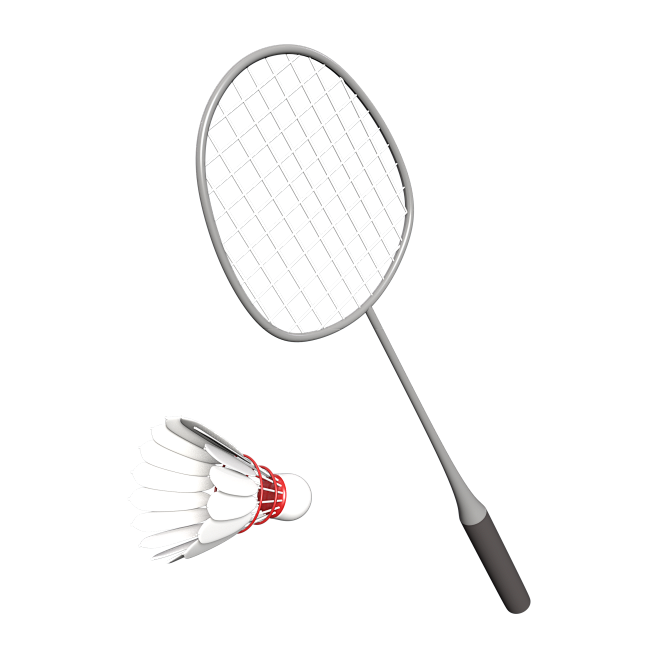 02_3d_rendering_badminton_racket