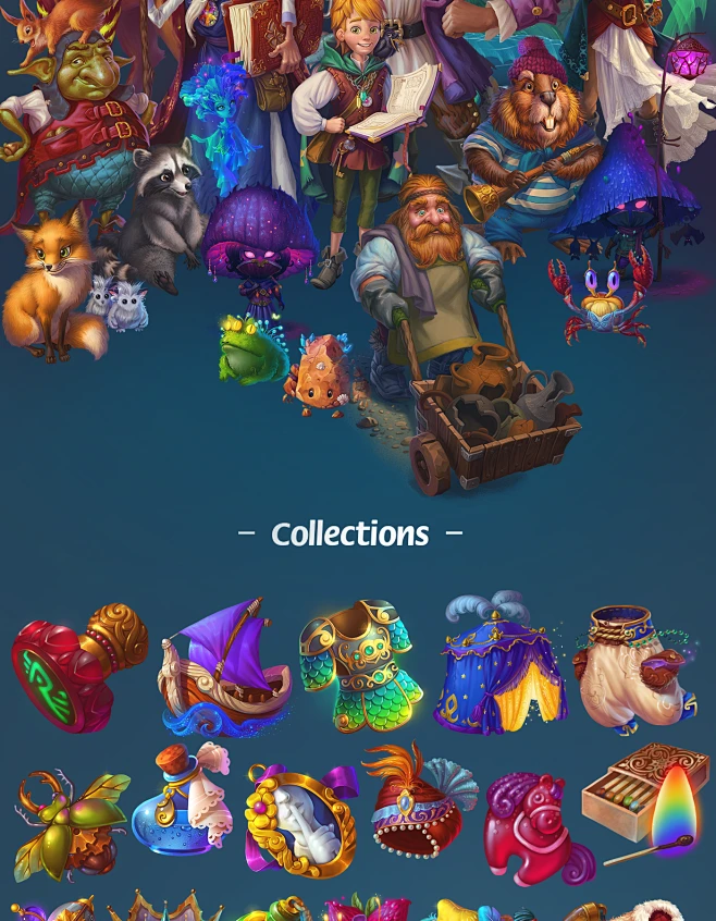 Magic Tales-花瓣网