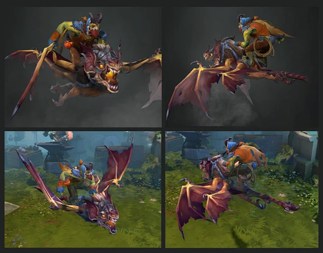 The Pernicious Firebrand - Batrider Set - Concept by Kyle Cornelius ...