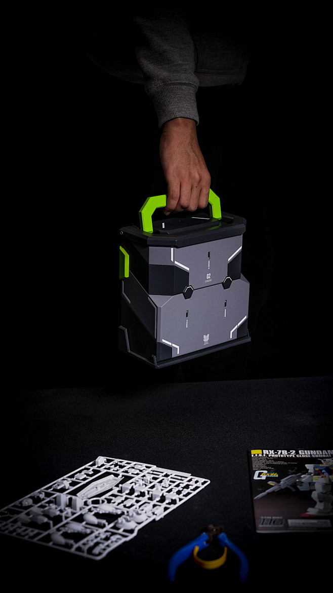 Toolbox Hobby gunpla Gundam model sci-fi dope tool Plastic model robot