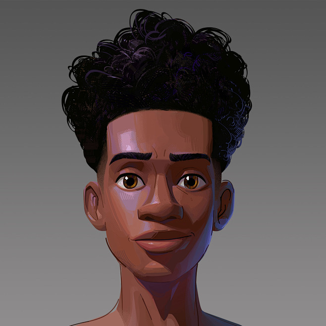 As a visdev artist, I focused on character paint for # ...